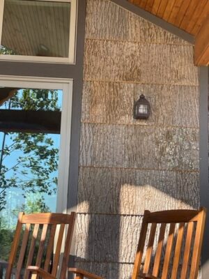 Exterior Poplar Tree Bark Siding Projects | Barkclad