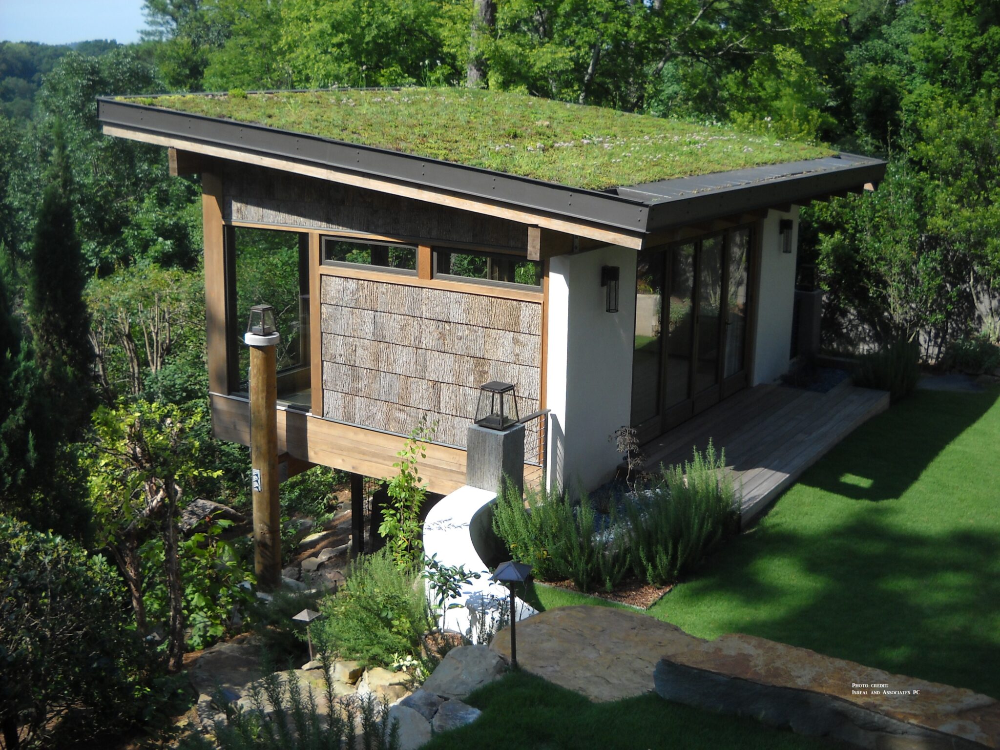 Exterior Poplar Tree Bark Siding Projects | Barkclad